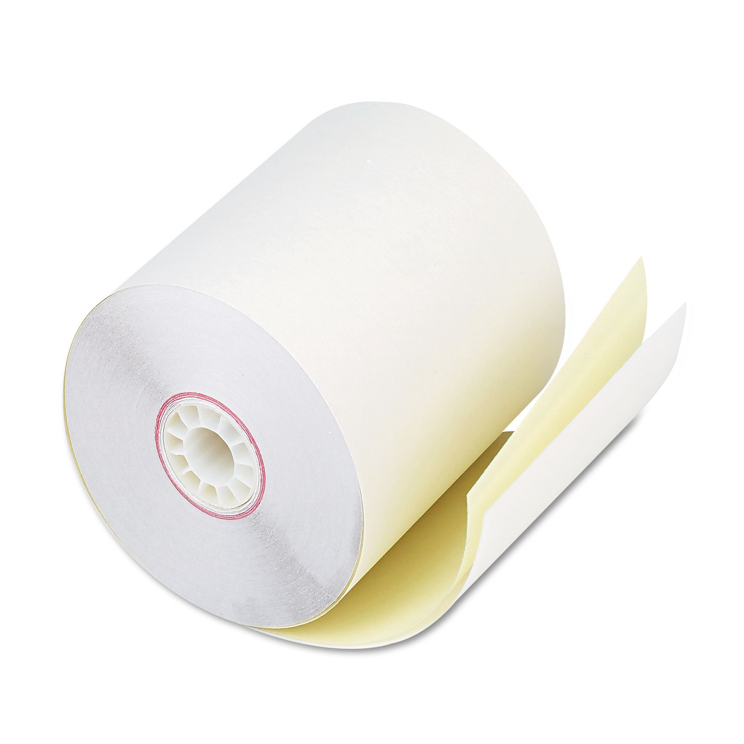 ICX90770470 - Impact Printing Carbonless Paper Rolls, 3" x 90 ft, White ...