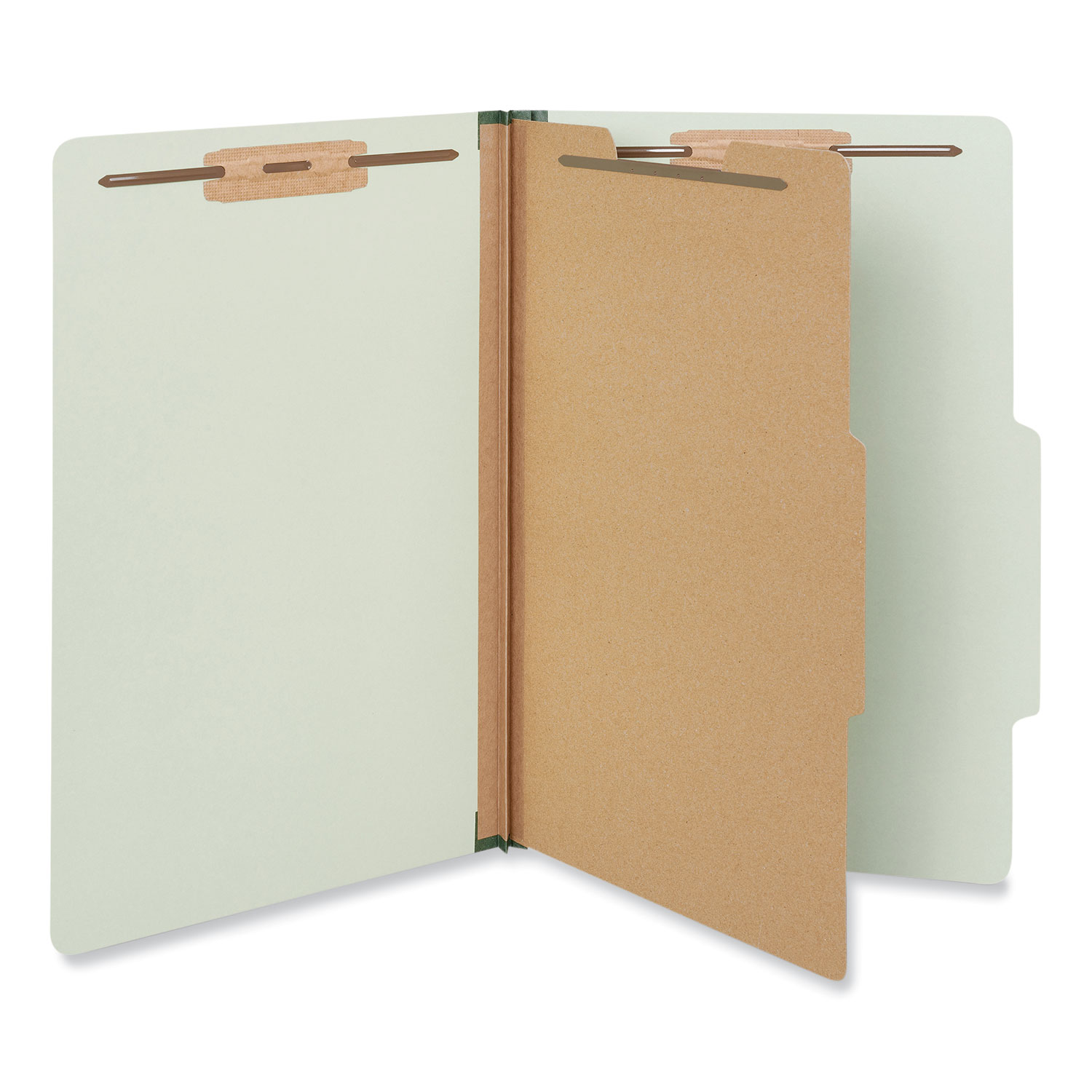 UNV10252 - Four-Section Pressboard Classification Folders, 2" Expansion ...