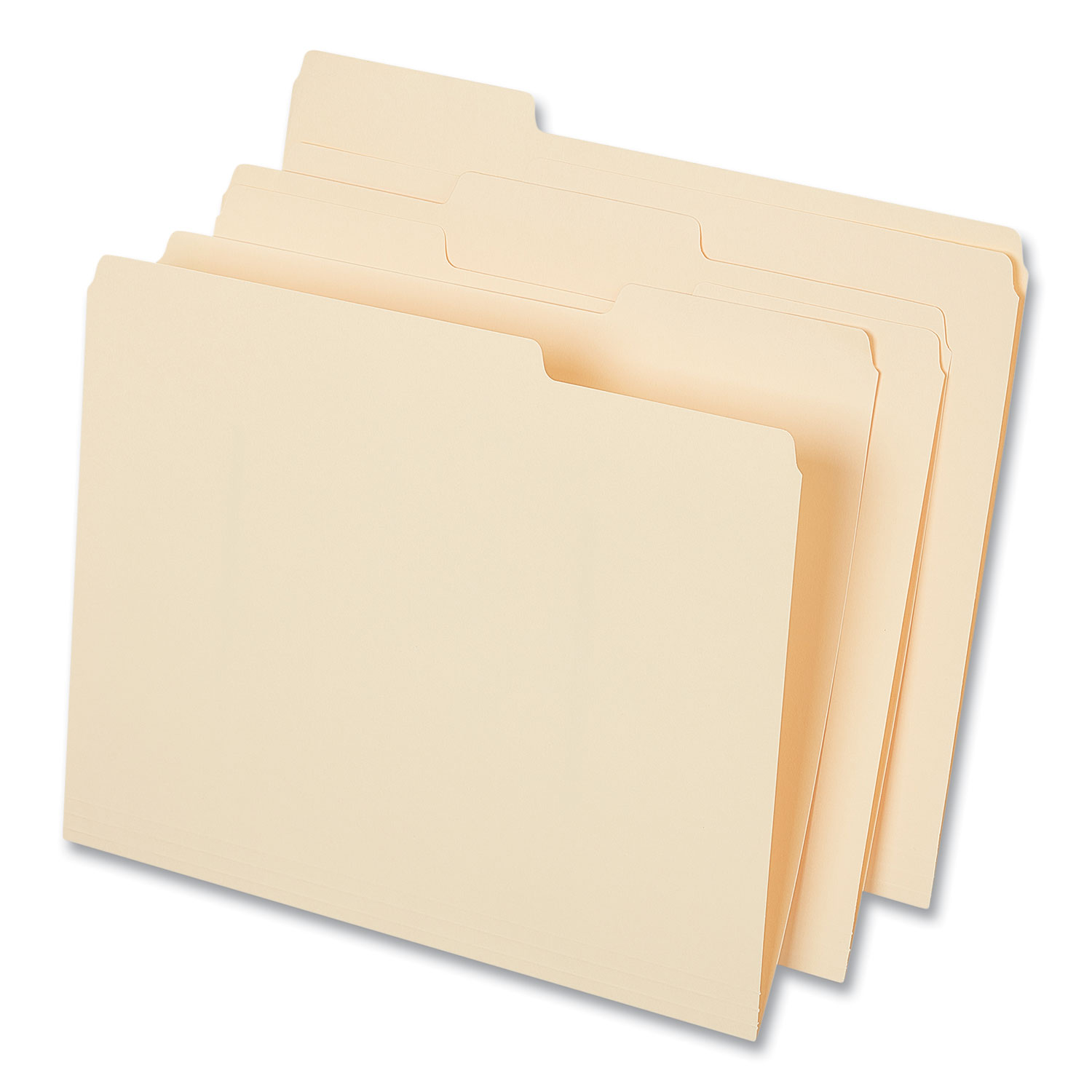 UNV12113 - Top Tab File Folders, 1/3-Cut Tabs: Assorted, Letter Size, 0 ...